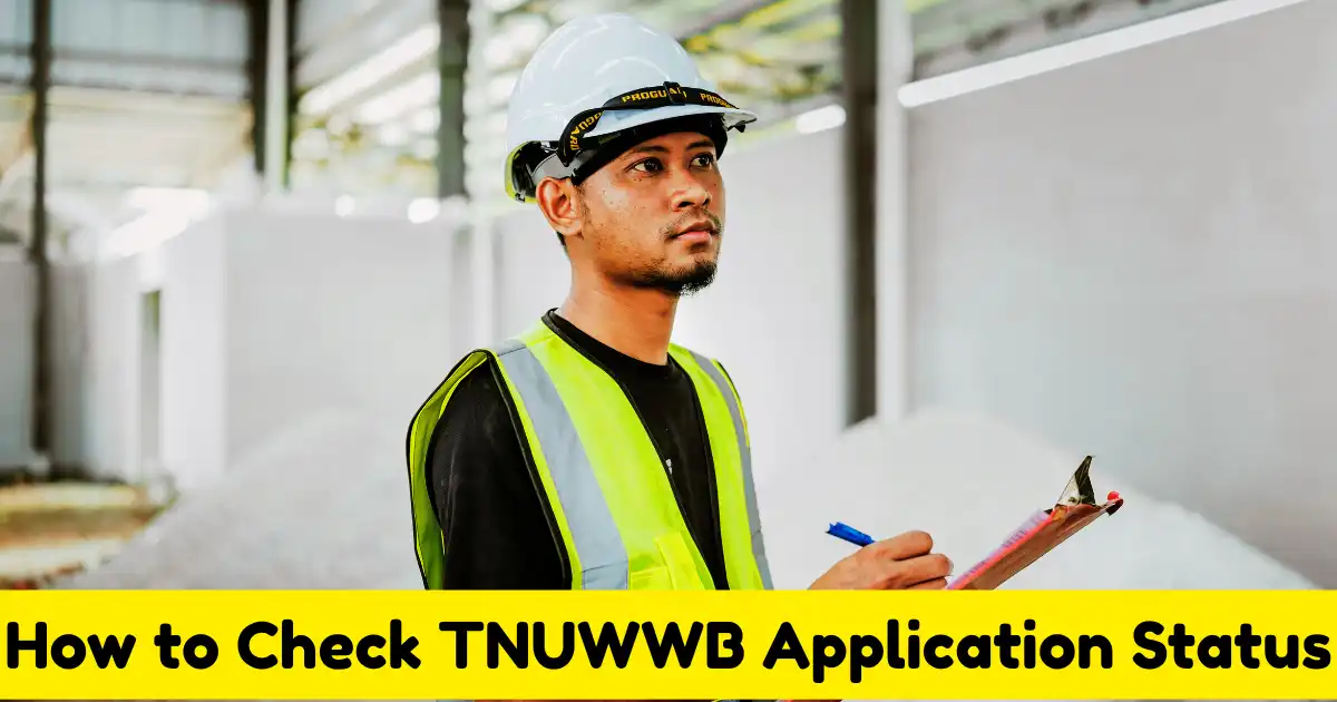 TNUWWB Application Status Check With Application Number & Mobile No